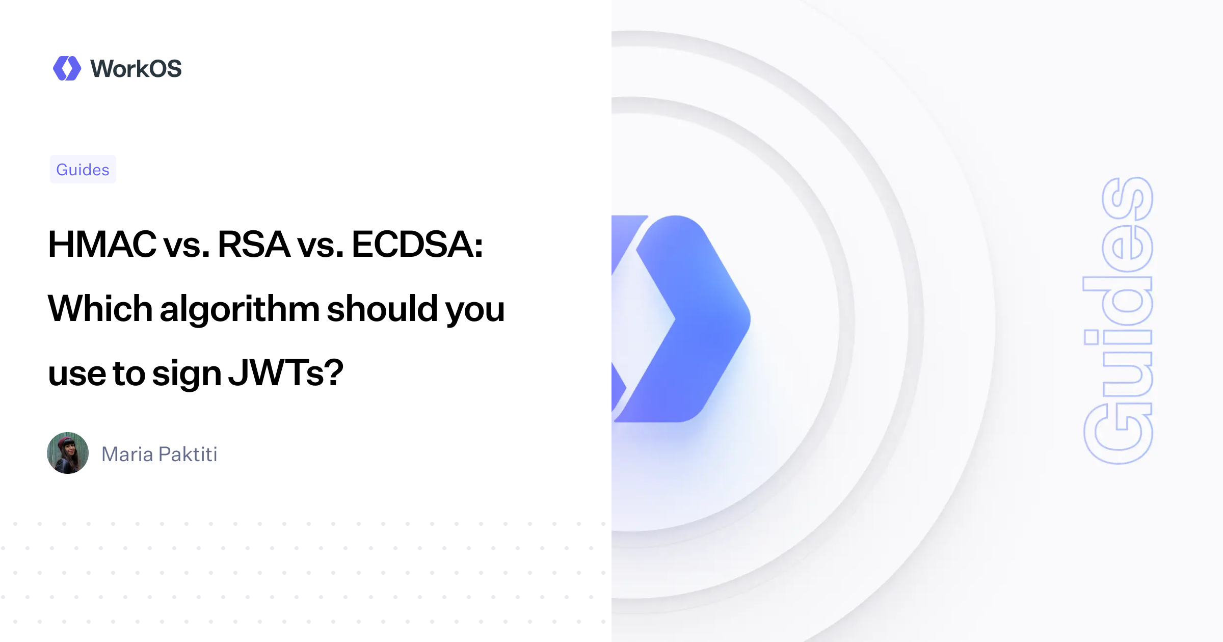 Hmac Vs Rsa Vs Ecdsa Which Algorithm Should You Use To Sign Jwts