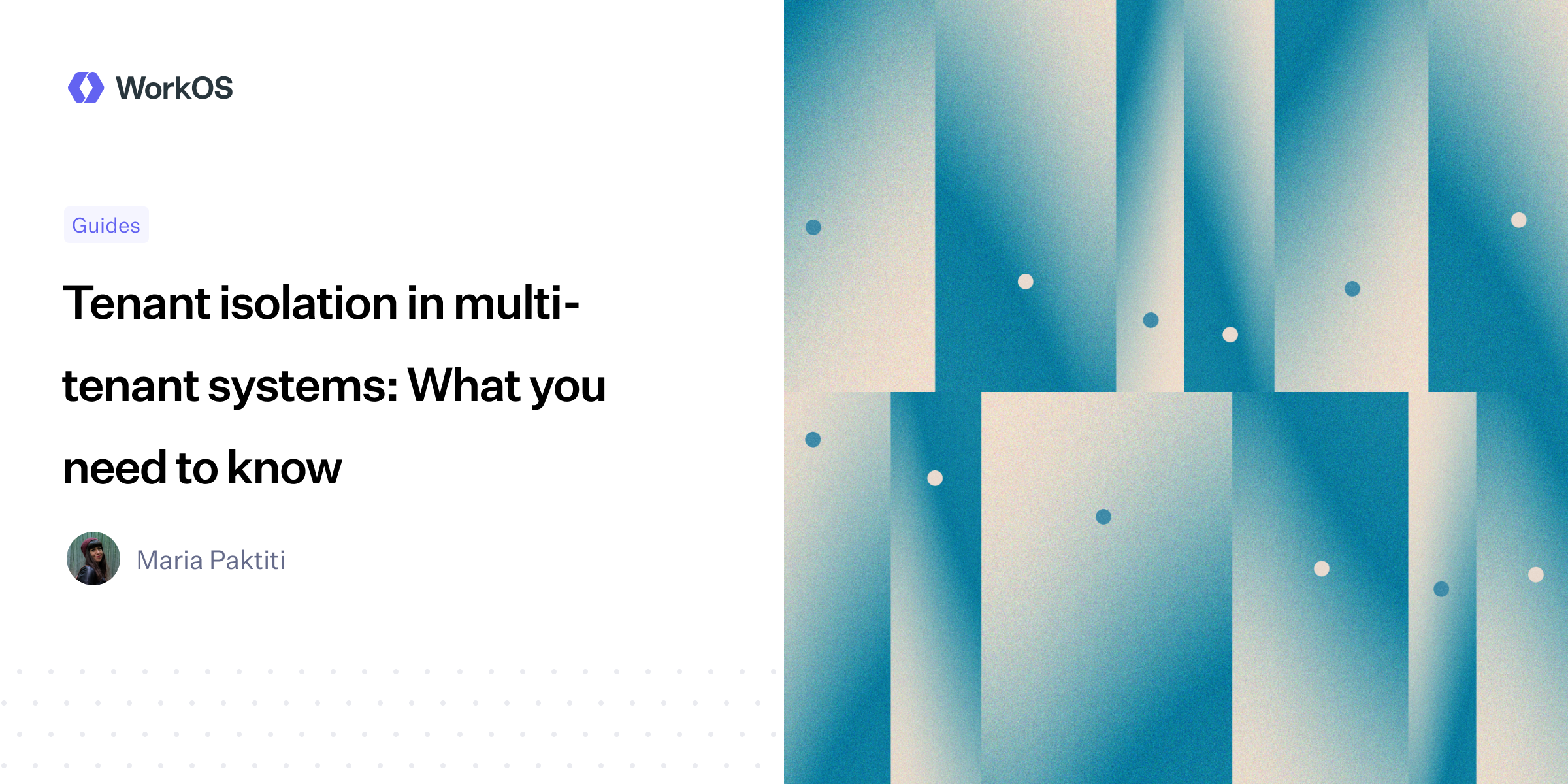 Tenant isolation in multi-tenant systems: What you need to know — WorkOS