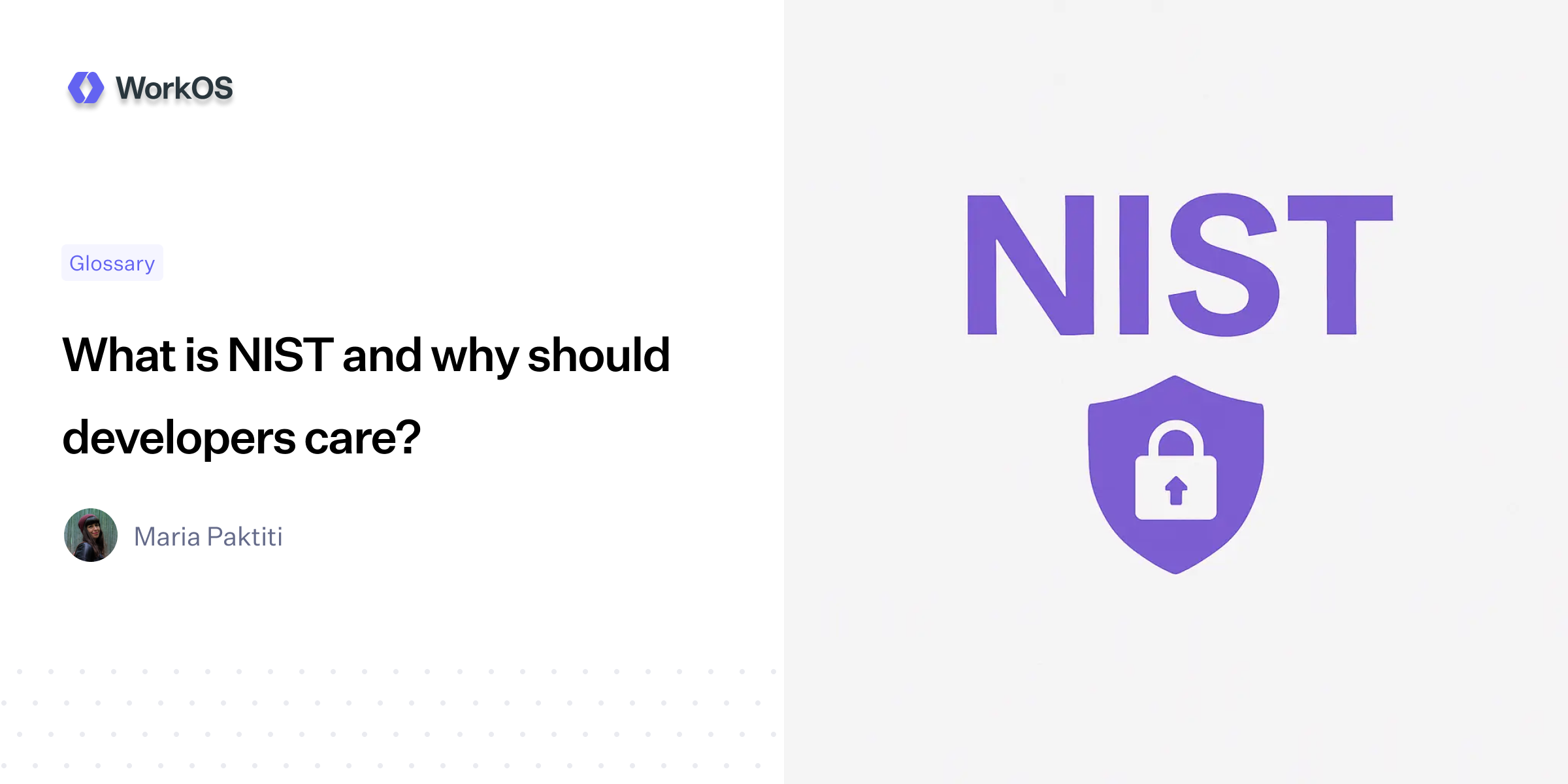 What is NIST and why should developers care? — WorkOS