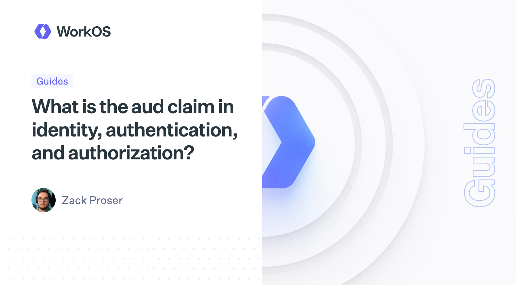 What is the aud claim in identity, authentication, and authorization? — WorkOS