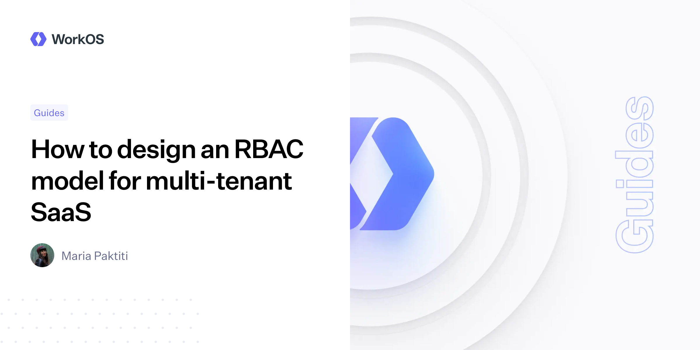 How to design an RBAC model for multi-tenant SaaS — WorkOS