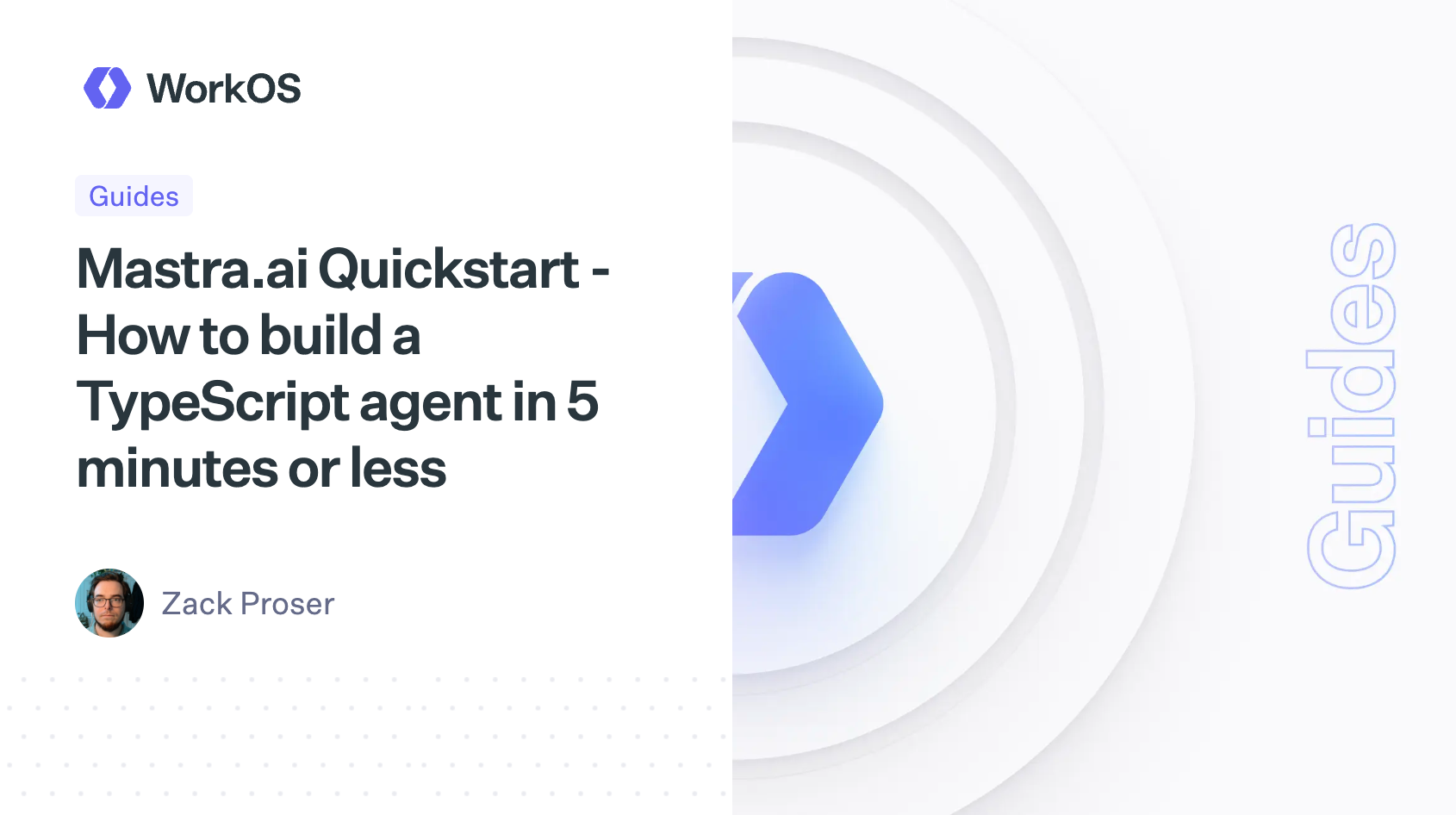 Mastra.ai Quickstart - How to build a TypeScript agent in 5 minutes or ...