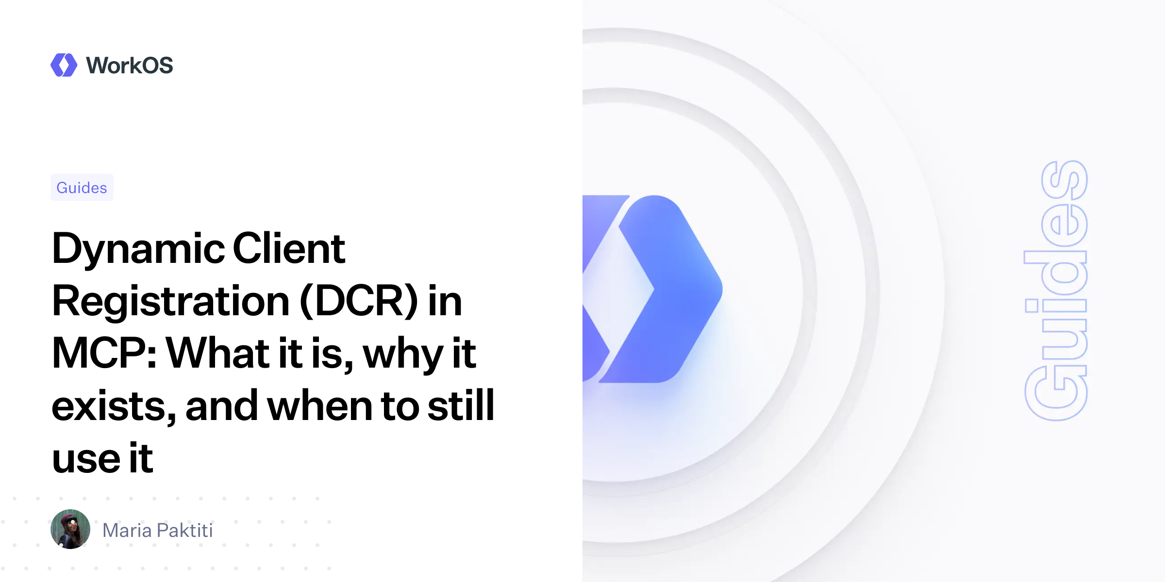 Dynamic Client Registration (DCR) in MCP: What it is, why it exists, and when to still use it ...