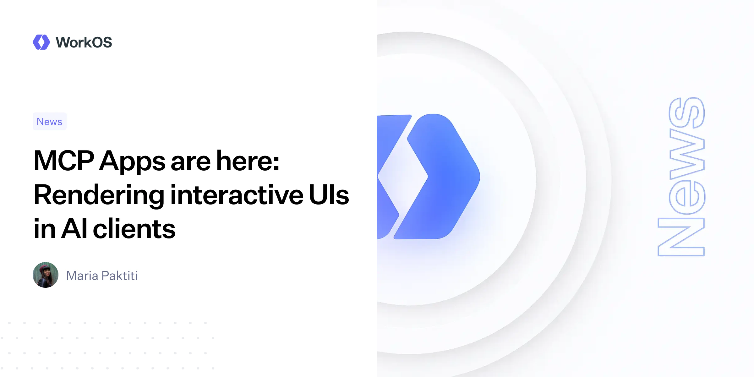 MCP Apps are here: Rendering interactive UIs in AI clients — WorkOS