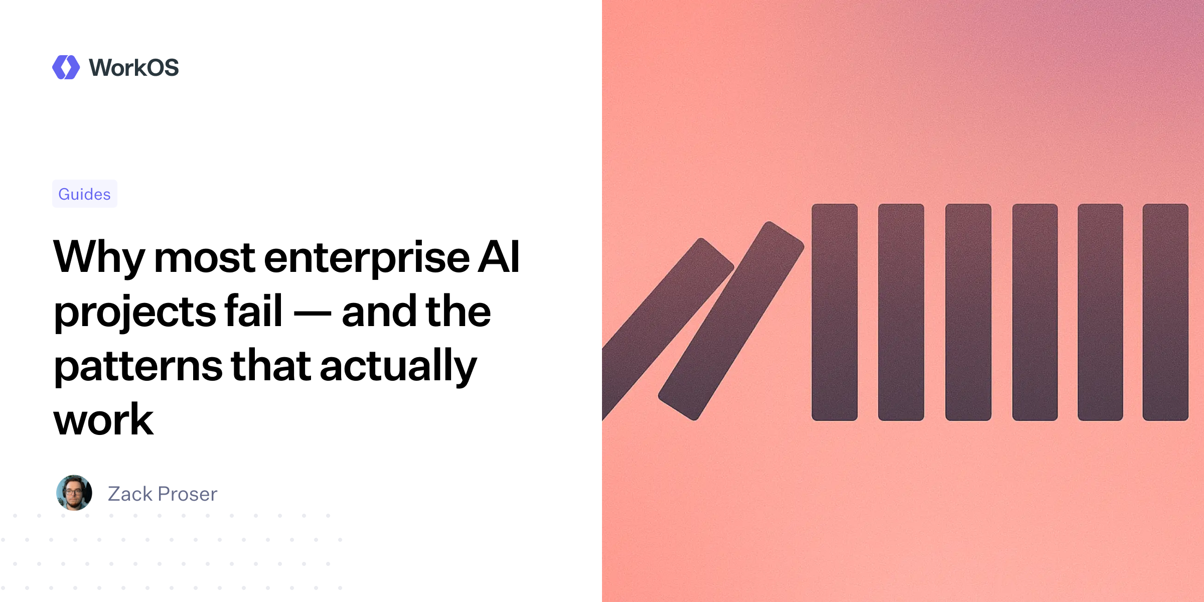 [B!] Why most enterprise AI projects fail — and the patterns that actually work — WorkOS